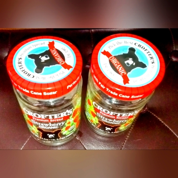 Kitchen | Free With Any Purchase Set Of Two Empty Crofters Glass Jam ...